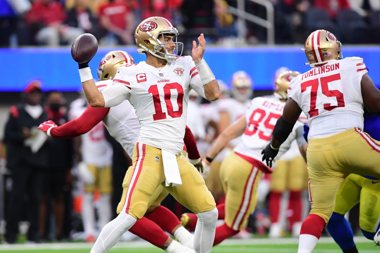 How PFF graded Jimmy Garoppolo’s 2021 season in QB Annual